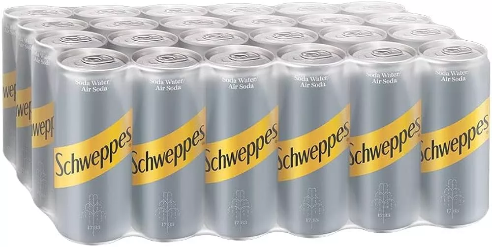 Schweppes Soda Water (33cl x 24) | SundryAgro